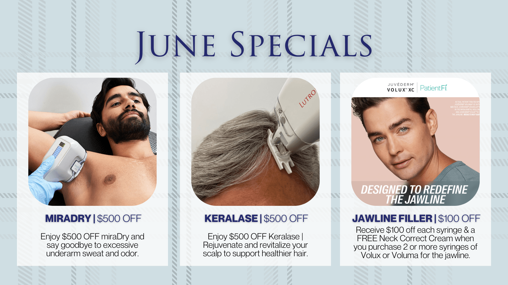 Monthly Specials | Weiler Plastic Surgery, LLC
