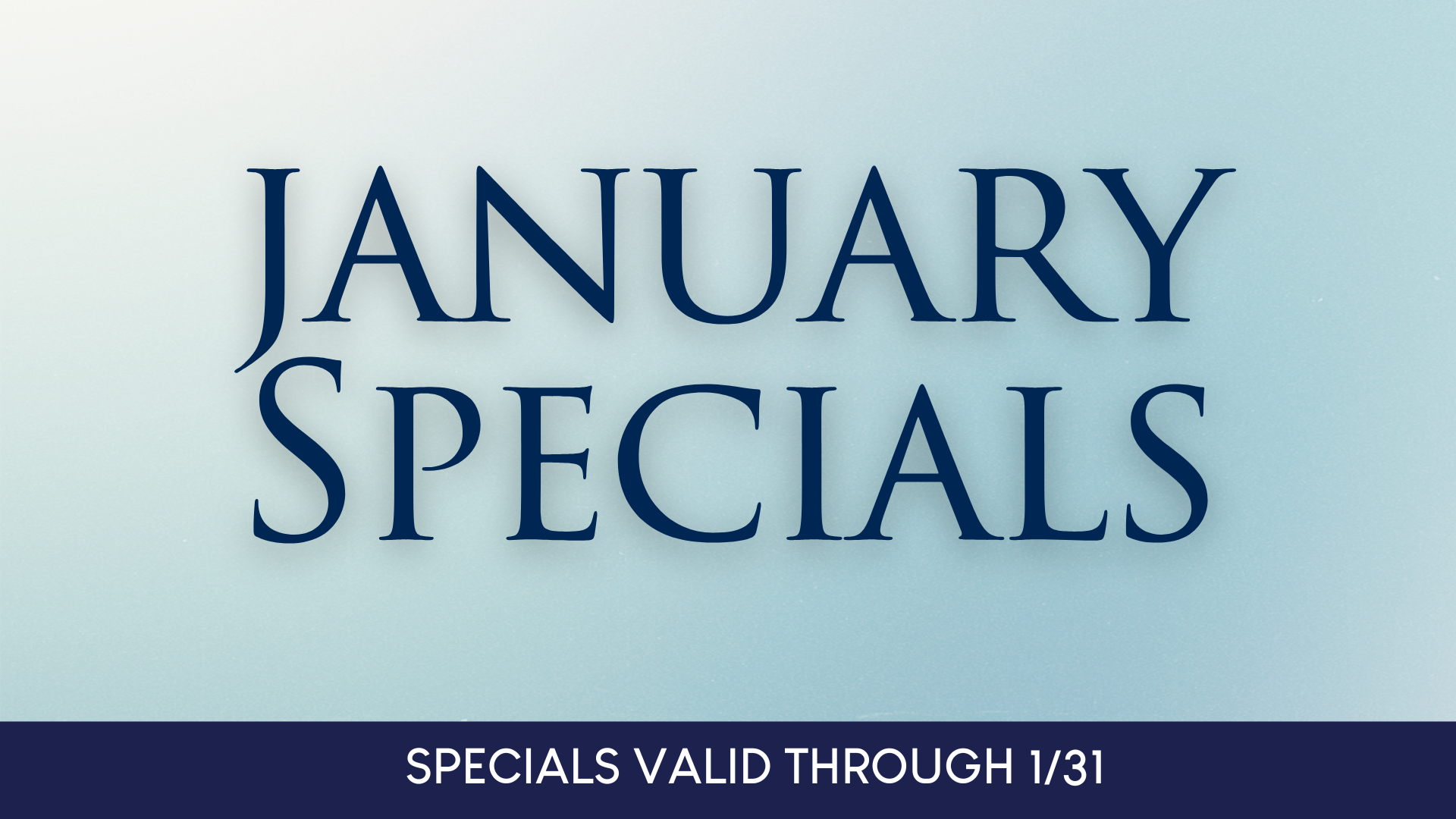 January Specials – Weiler Plastic Surgery Group
